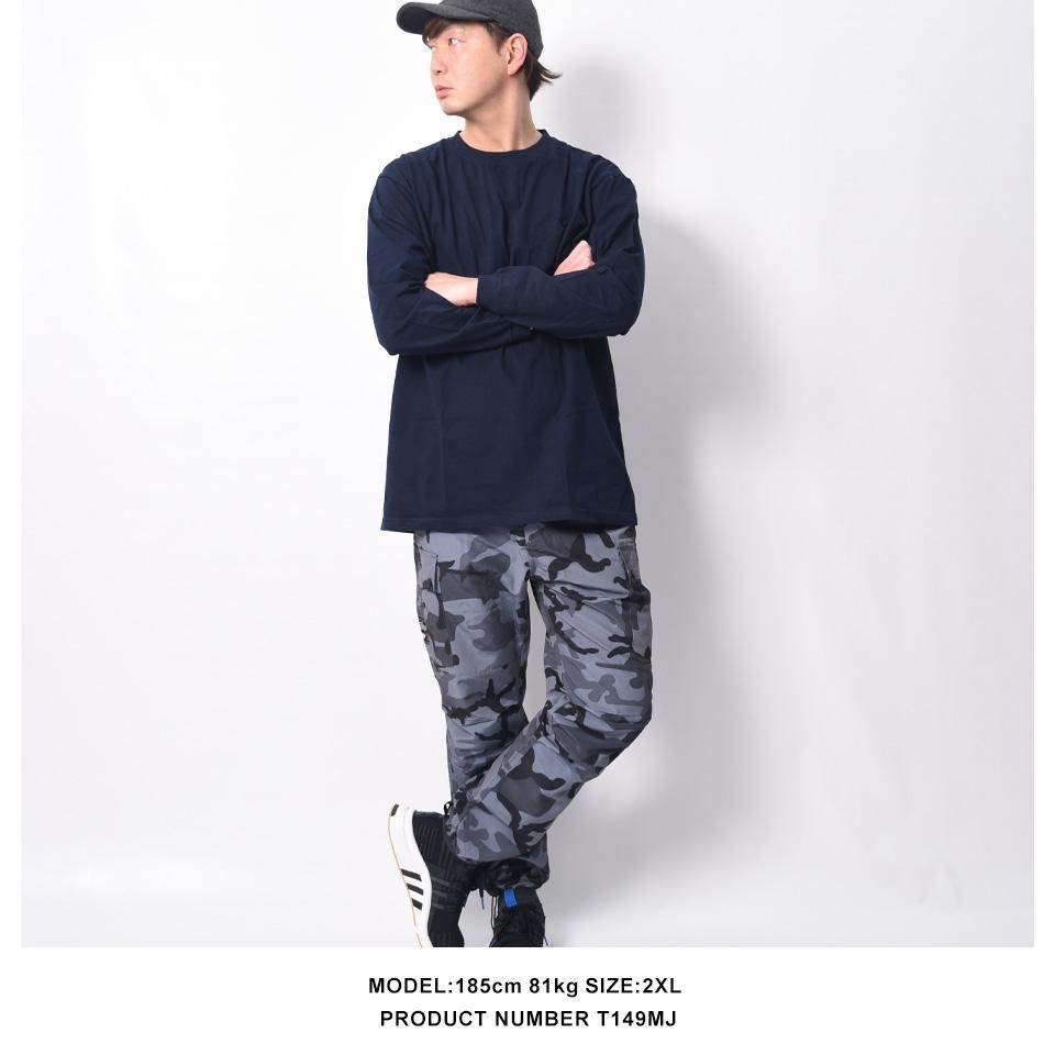 肉厚な作りの7.4オンスのスーパーヘビーウェイト長袖Tシャツ 肉厚な作りの7.4オンスのスーパーヘビーウェイト長袖Tシャツ