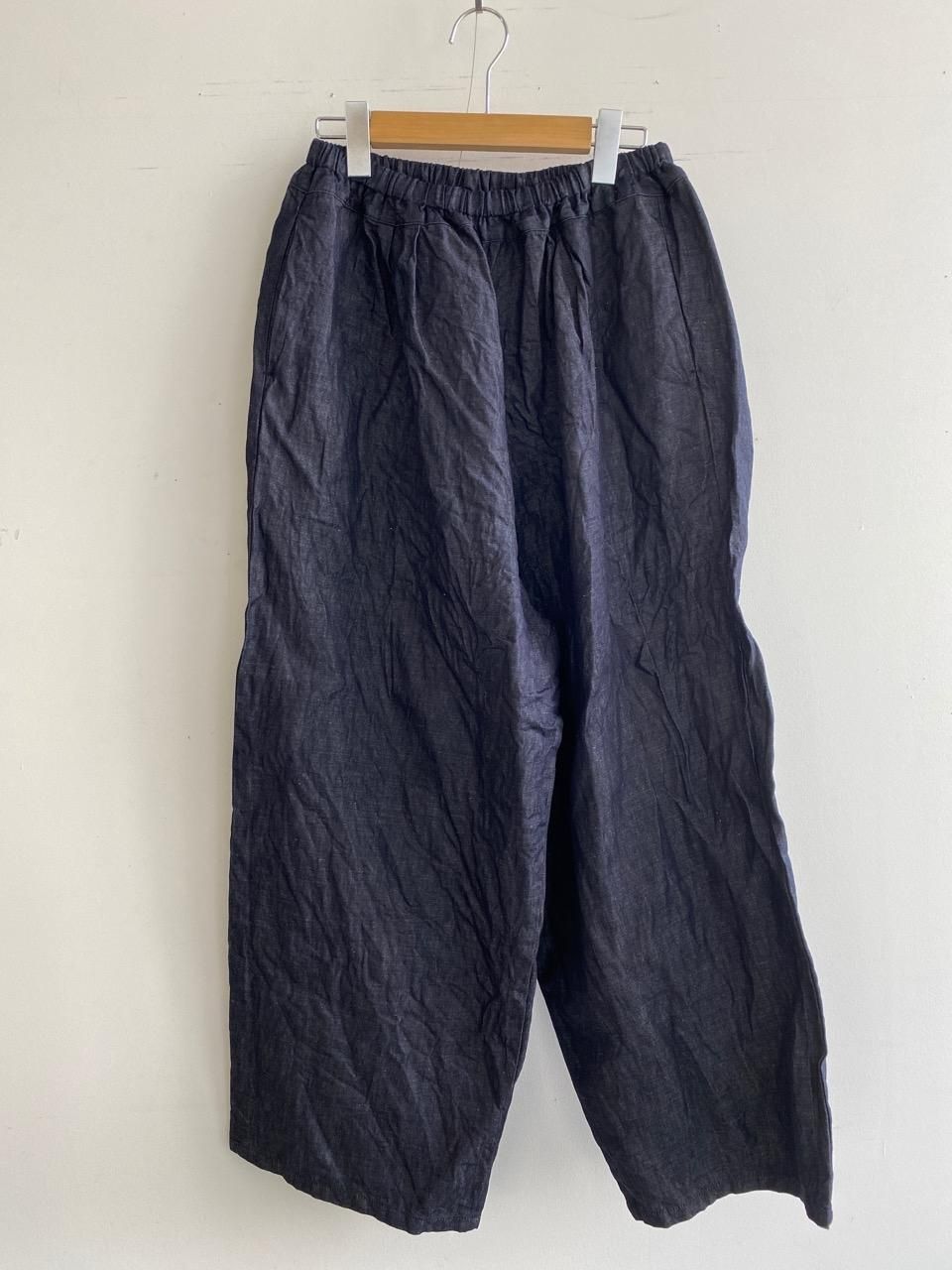 g) ライトデニムワッシャーラージパンツ g-137D g) ライトデニムワッシャーラージパンツ g-137D