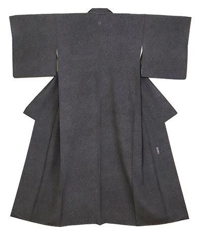 銀座【C-2053】人間国宝 中村勇二郎作 繍一ッ紋 伊勢型小紋 濃鼠 銀座【C-2053】人間国宝 中村勇二郎作 繍一ッ紋 伊勢型小紋 濃鼠