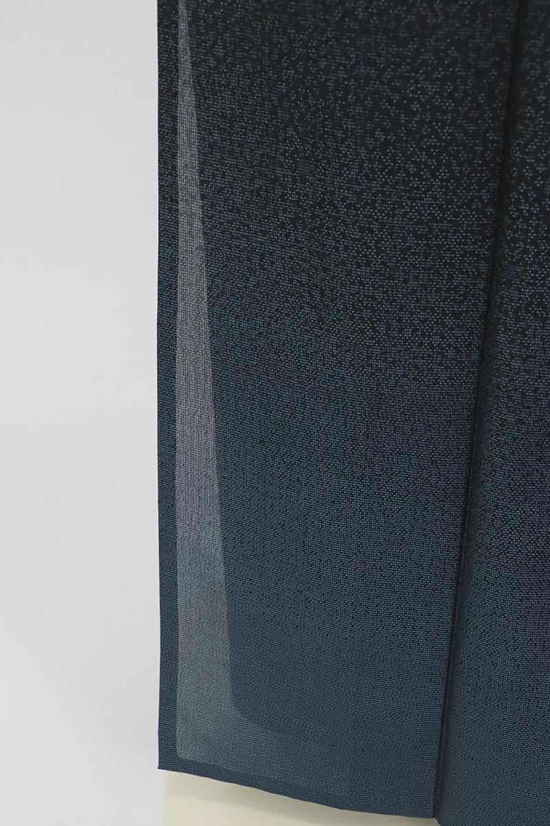 あおき【B-3499】夏大島紬 付下げ 百入茶色 抽象文 - 銀座きもの あおき【B-3499】夏大島紬 付下げ 百入茶色 抽象文 - 銀座きもの