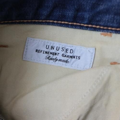 UNUSED アンユーズド 13AW damage denim ダメージ デニムパンツ UNUSED アンユーズド 13AW damage denim ダメージ デニムパンツ