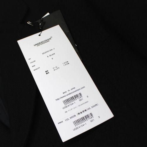 UNDERCOVER アンダーカバー 23AW シェットランドウール ZIP UNDERCOVER アンダーカバー 23AW シェットランドウール ZIP