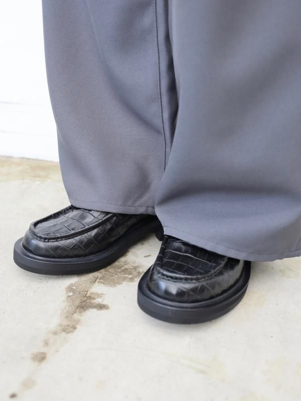 JieDa LEATHER LOAFERS (BLK) - KIKUNOBU WEB STORE JieDa LEATHER LOAFERS (BLK) - KIKUNOBU WEB STORE