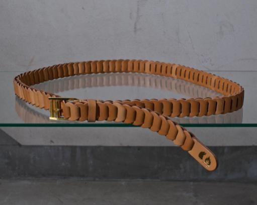 full hand made belt / il micio × m's braque / vacchetta full hand made belt / il micio × m's braque / vacchetta