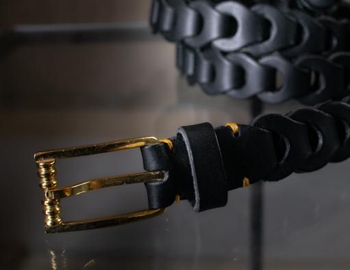 Boho 20 / full hand made belt / il micio × m's braque Boho 20 / full hand made belt / il micio × m's braque