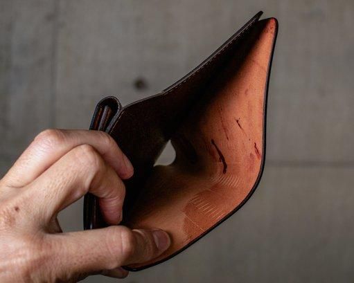 Post wallet / Cordovan / Burgundy:forme|toron(トロン) Post wallet / Cordovan / Burgundy:forme|toron(トロン)