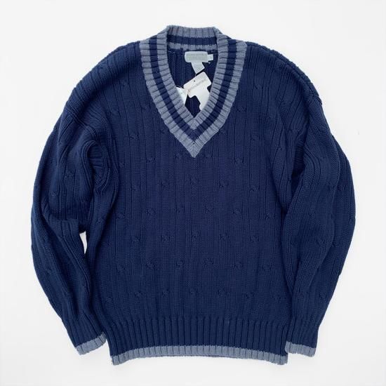 BANANA REPUBLIC】NOS LATE 80s DEADSTOCK TILDEN KNIT SWEATER BANANA REPUBLIC】NOS LATE 80s DEADSTOCK TILDEN KNIT SWEATER