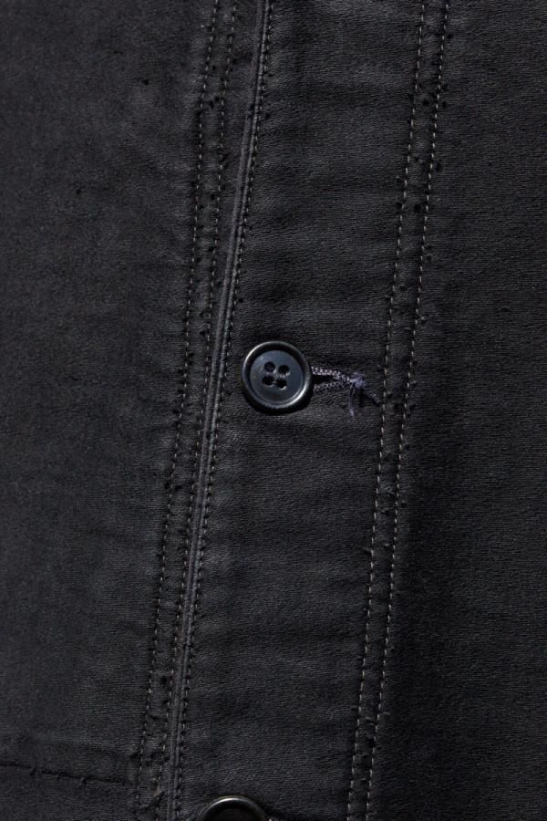VINTAGE ITEM】VINTAGE BLACK MOLESKIN JACKET-SLOW&STEADY VINTAGE ITEM】VINTAGE BLACK MOLESKIN JACKET-SLOW&STEADY