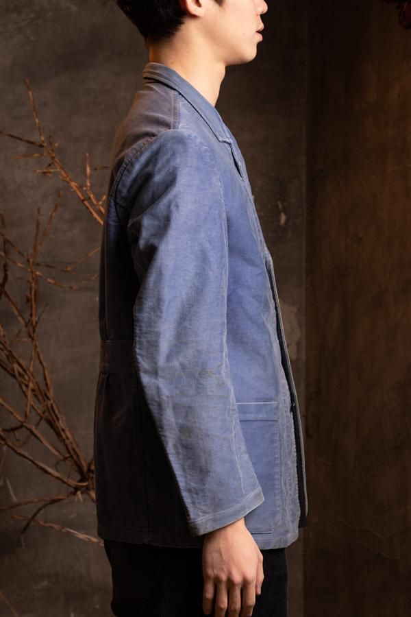 VINTAGE ITEM】50s Blue Moleskin Jacket Lapeld VINTAGE ITEM】50s Blue Moleskin Jacket Lapeld
