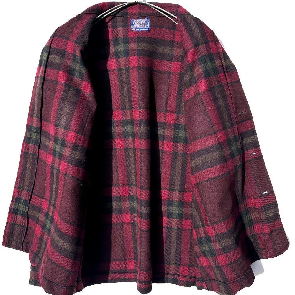 PENDLETON】ヴィンテージ ヘビーウール クルーザージャケット PENDLETON】ヴィンテージ ヘビーウール クルーザージャケット