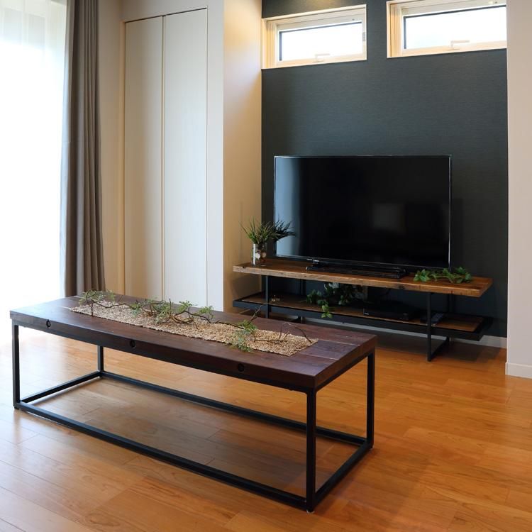 古材テレビボード150センチ/足場板/古材家具ikpイカピー 古材テレビボード150センチ/足場板/古材家具ikpイカピー